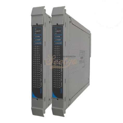 ics triplex t8403c trusted tmr 24 vdc digital input module sichuan
