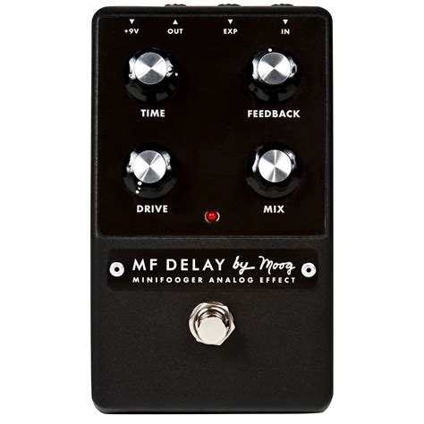 Moog Minifooger Analog Delay Guitar Effects Pedal Musician S Friend