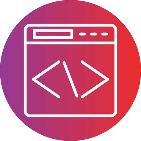 Premium Vector Vector Design Coding Icon Style