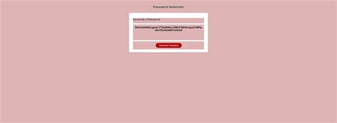 Github Splaza28javascript Password Generator