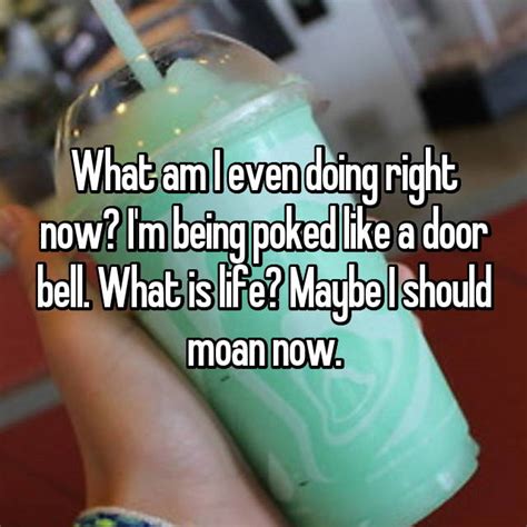 Women Confess Crazy Random Thoughts They Had While Hooking Up