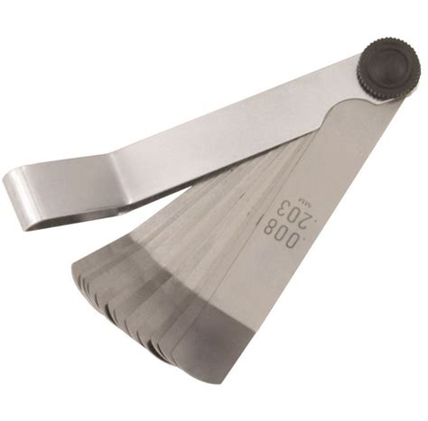 K080007 Kincrome Offset Feeler Gauge 12 Blade Imperial And Metric The