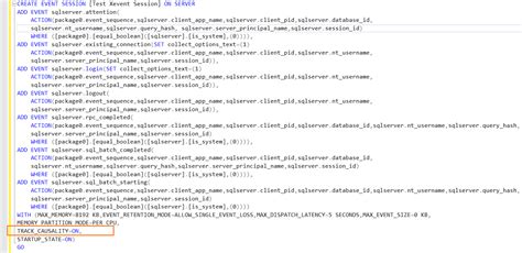 SQL Server Extended Events Causality Tracking