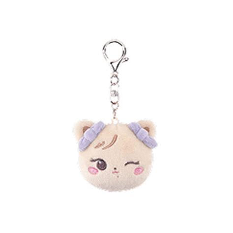 Blackpink Deadlinetour Blackpink Character Plush Face Keyring Ca