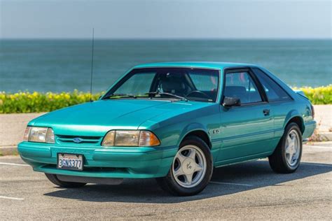 For Sale 1993 Ford Mustang Lx 50 Hatchback Calypso Green 50l V8 4