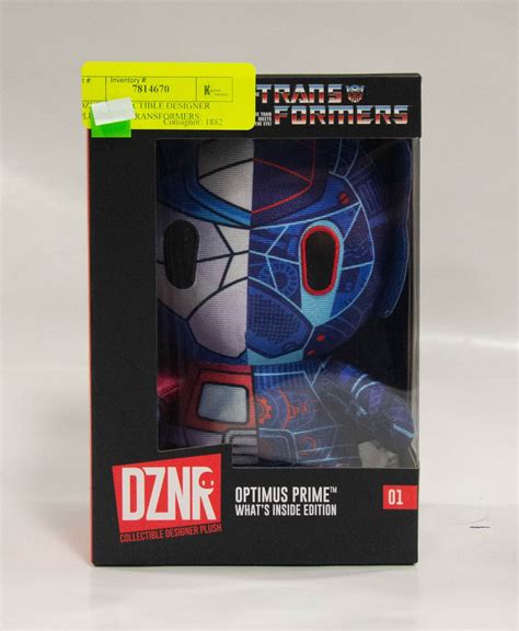 Dznr Collectible Designer Plush Toy Transformers