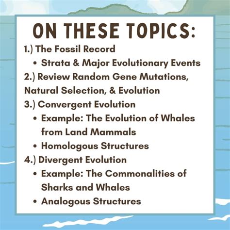 Convergent Vs Divergent Evolution Worksheet Packet Homologous And Analogous