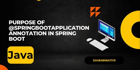 Purpose Of Springbootapplication Annotation In Spring Boot Dev Community