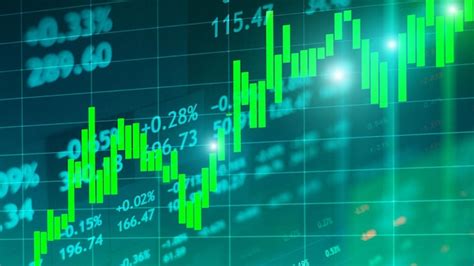 Premium Photo Background Of Stock Heatmap On The Monitor In