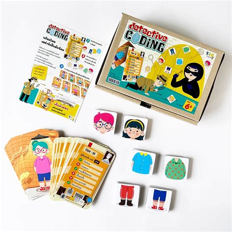 ไทยeng เกมนักสืบโค้ดดิ้ง Detective Coding วิเคราะห์ คำให้การ จริง เท็จ Kp Shopee Thailand