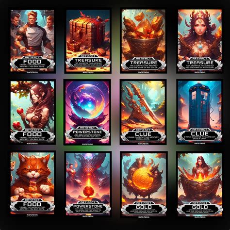 Artifact Bundle Custom Mtg Tokens Etsy