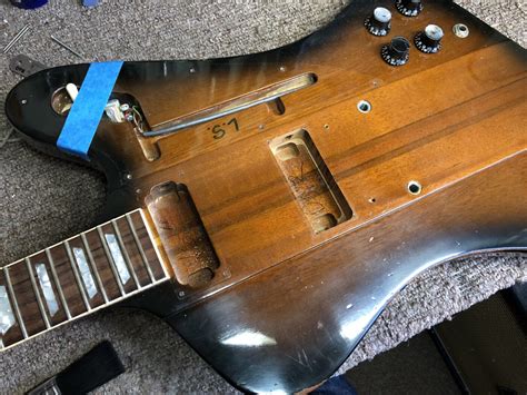 Gibson Firebird P Conversion Owl S Guitar Sanctuary