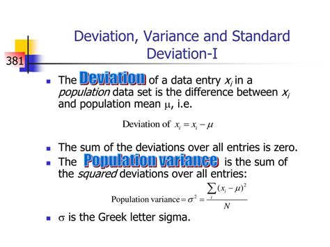 Ppt Descriptive Statistics Iv Measures Of Variation Powerpoint