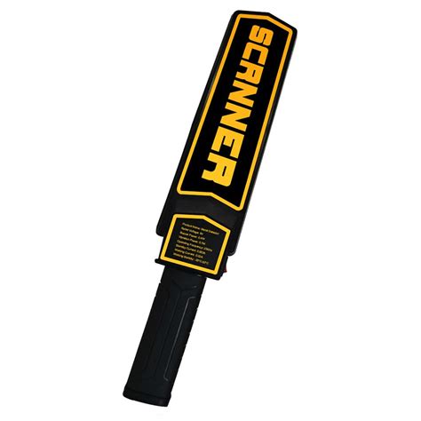 Handheld Security Scanner Metal Detector Exam Rooms Mobile Phones Hotels Subway Stations