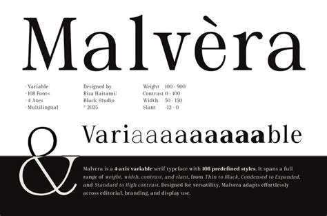 Malvera Font Freedafonts