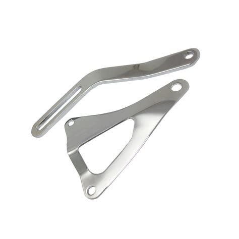 6072 Alternator Bracket Sb Chevy “oem” Lwp Chrome Steel