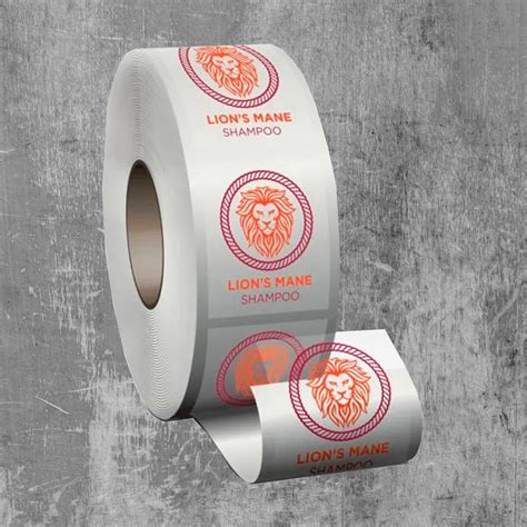 Clear Bopp Roll Labels Colorscreen