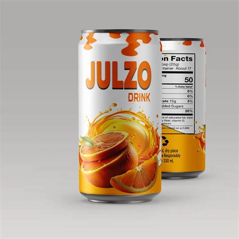 Can Label Design For Beverage Brand Behance