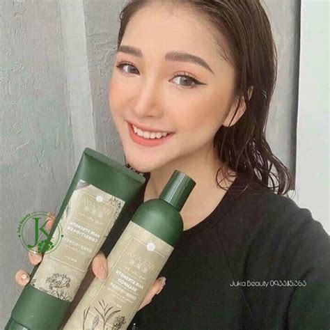 Bộ Dầu Gội Xả Weilaiya Zingiber Officinale Juice Bright Hair Juka