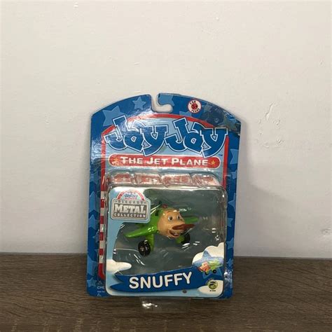 Jay Jay The Jet Plane Snuffy Diecast Metal Collection Figura Juguete