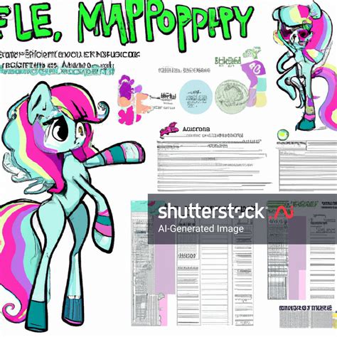 Cartoon Artistic Image Mlp Oc Mlp Ai Generated Image 2365274009