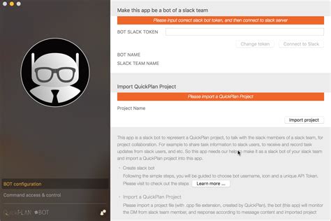 QuickPlan Slack BOT QuickPlan