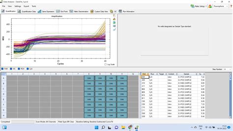 Early Drift In Qpcr Amplification Plot Researchgate