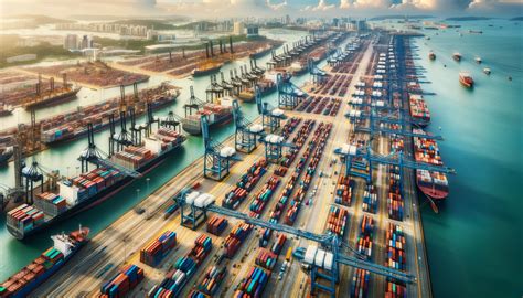 Prime Freight Logistics Nearly Half A Million Containers Waiting At The Port Of Singapore