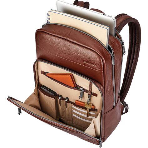 Samsonite Classic Leather Laptop Backpack At Chris Henry Blog