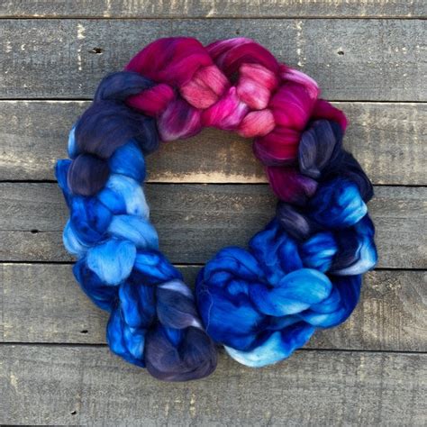 Fully Spun Unspun Roving Fully Spun Spinning Fiber Knotty Lamb