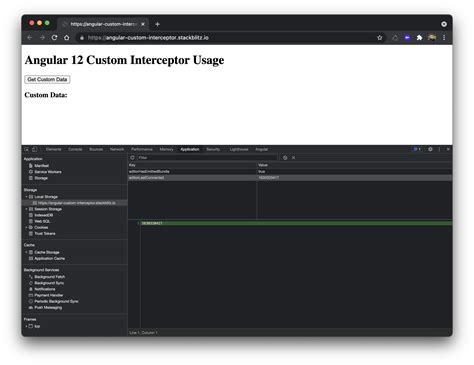 angular custom interceptor