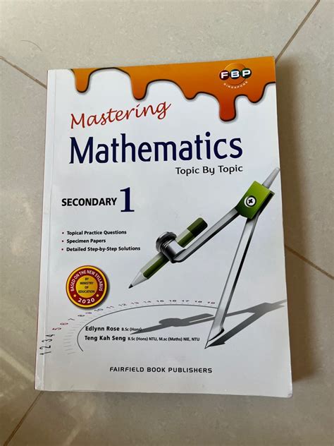Mastering Mathematics Secondary 1 Hobbies And Toys Books And Magazines Assessment Books On Carousell