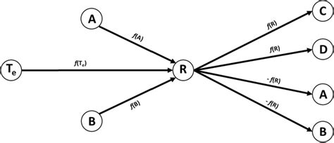 A Visual Representation Of A Simple Variable Relationship Graph Of The Download Scientific