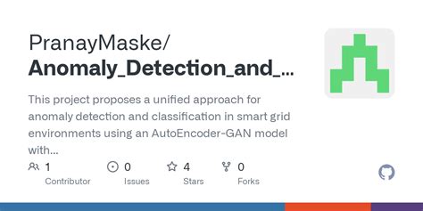 Github Pranaymaske Anomaly Detection And Classification Approach For Smart Grid Environments