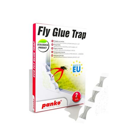 Panko Fly Trap Pack Of 2 Adhesive Traps For Windows