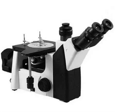Inverted Trinocular Metallurgical Microscope For Laboratory Magnification 40x At Best Price