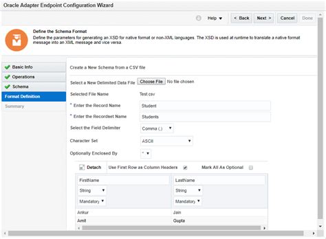 Read Csv File With Delimiters Other Than Specified In The Ftp Adapter Oracle Integration Cloud