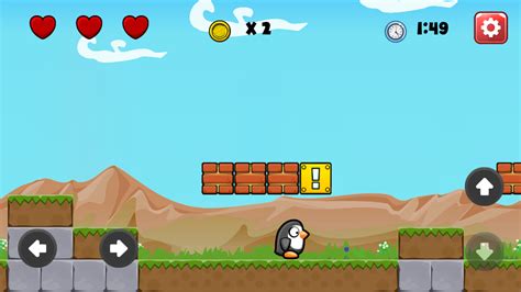 Penguin Adventure Platformer Game Android Studio Project With AdMob
