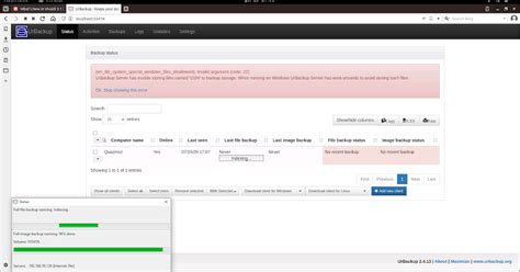 Quazmoz It And Health Urbackup Open Source Backup Server