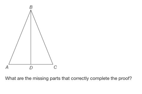 Get Answer Given Point B Is On The Perpendicular Bisector Of Ac