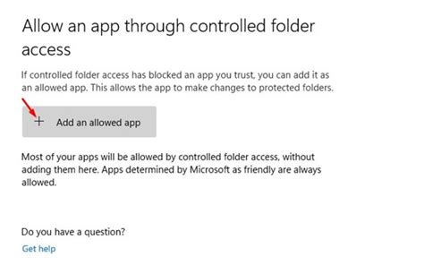 How To Allow Apps Through Controlled Folder Access In Windows 11