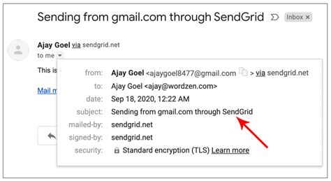 Proof That Google Allows Sending From A Gmail Account Through An External SMTP Server