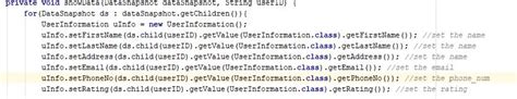 Java Firebase Database App Crashing When New Node Is Created Stack