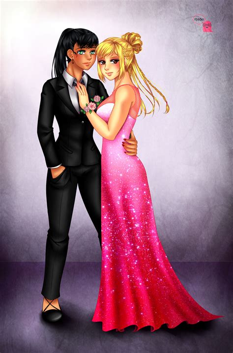 Commission Prom Picture By Manunuart On Deviantart