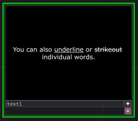 Text Formatting Codes Derivative