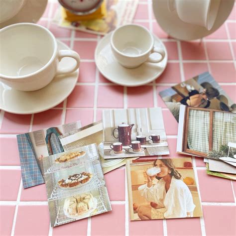 톰의 다락방 🛒 감성 엽서 세트 ️ Coffee And Dessert 관련 사진 엽서로 분위기 있는