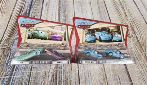 Pixar Cars Movie Moments Flo Ramone Dinoco Mia Dinoco Tia New 4625585017