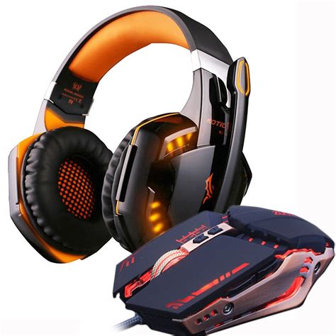 Gaming Headset Stereo Gamer Headphones With Microp Vicedeal