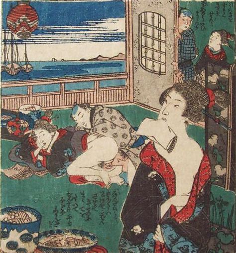 Japanese Shunga Art 4 Utagawa Kunisada Porn Pictures Xxx Photos Sex
