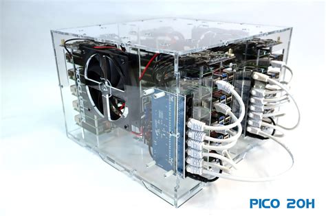 Pico 20ai Raspberry Pi 5 Cluster Pi5 8gb Picocluster Desktop Datacenter